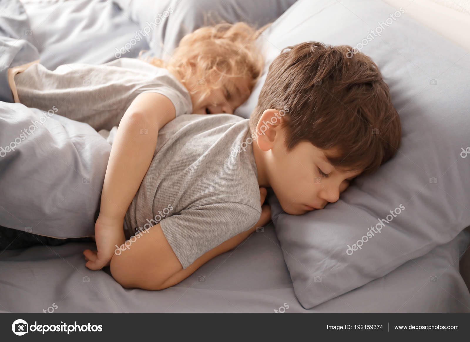 Little Boys Sleeping Together