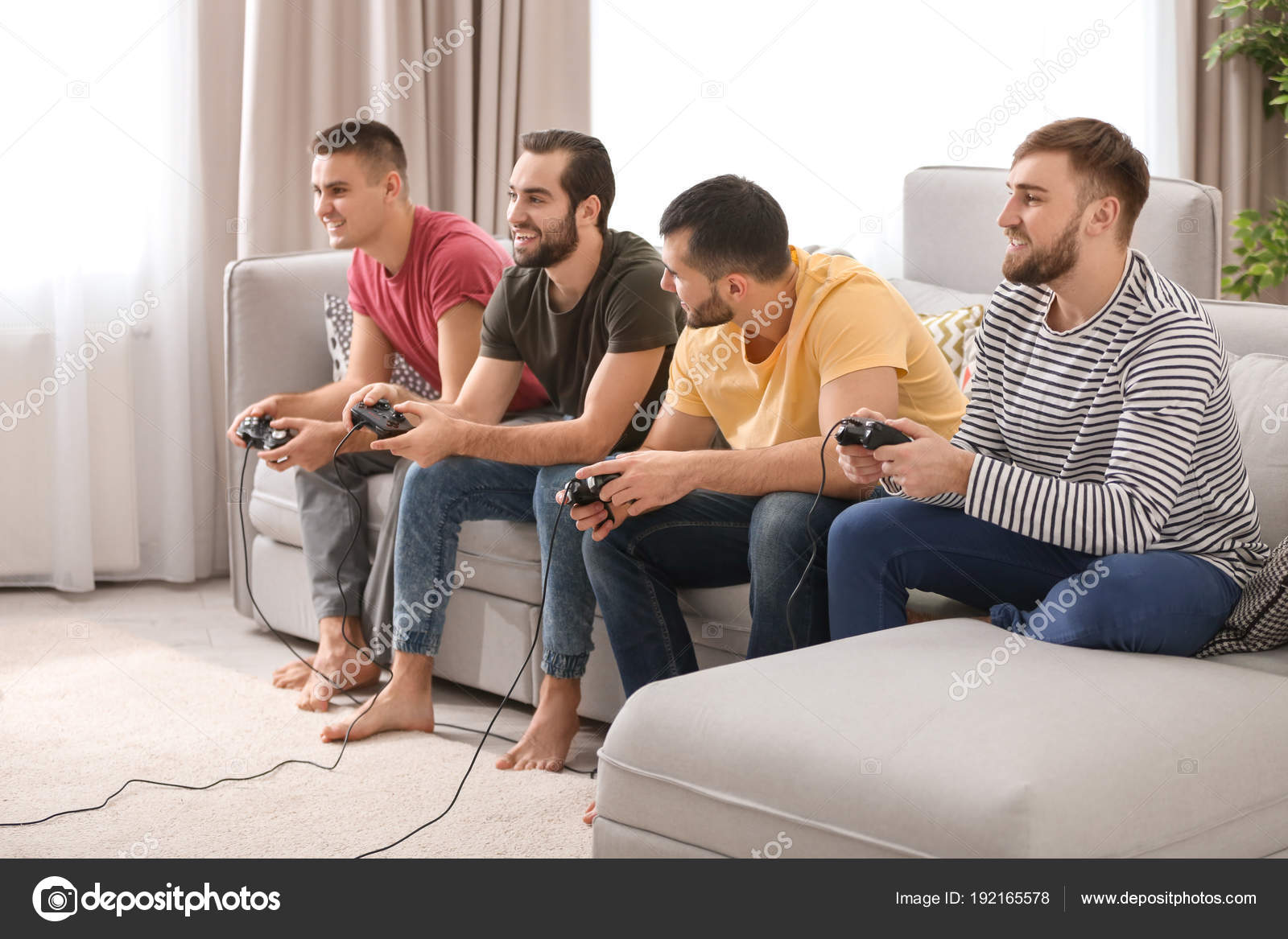 Guys Playing Video Games