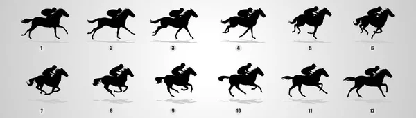 100,000 Horse racing silhouettes Vector Images | Depositphotos