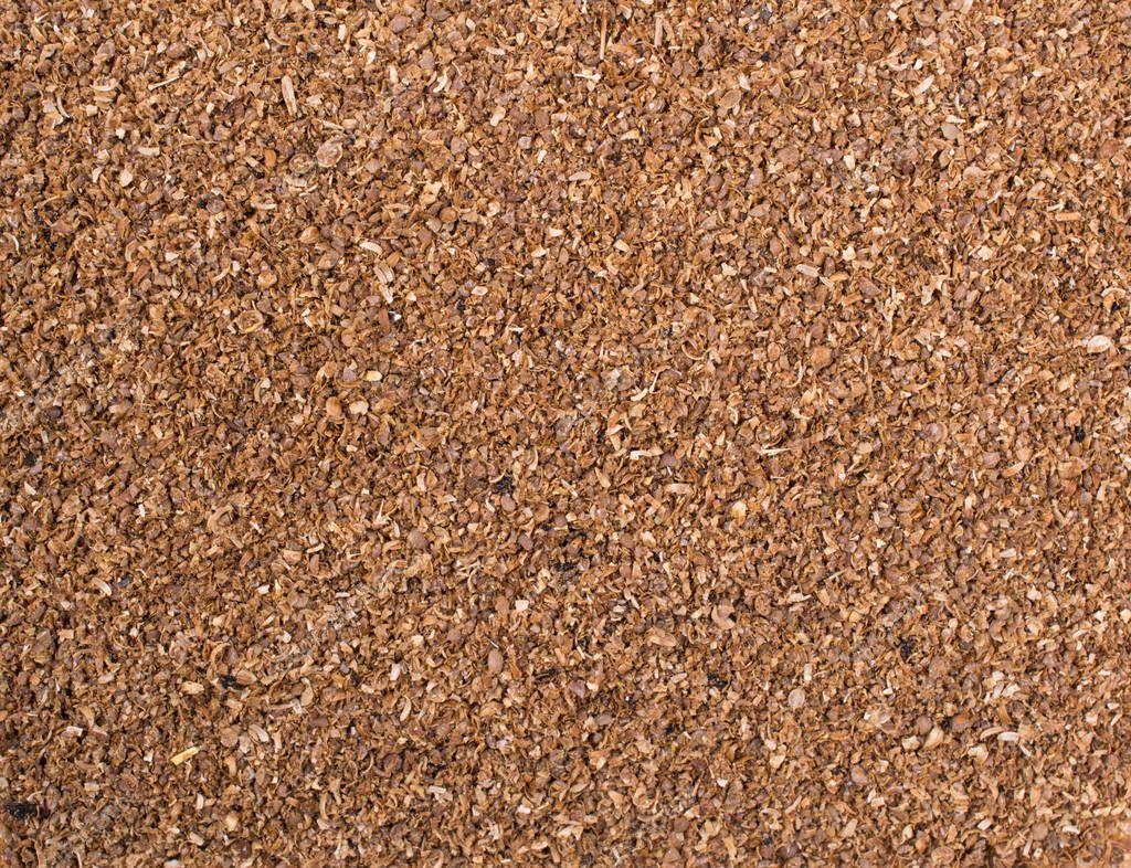 Texture Background Coriander Powder Top View — Stock Photo ...