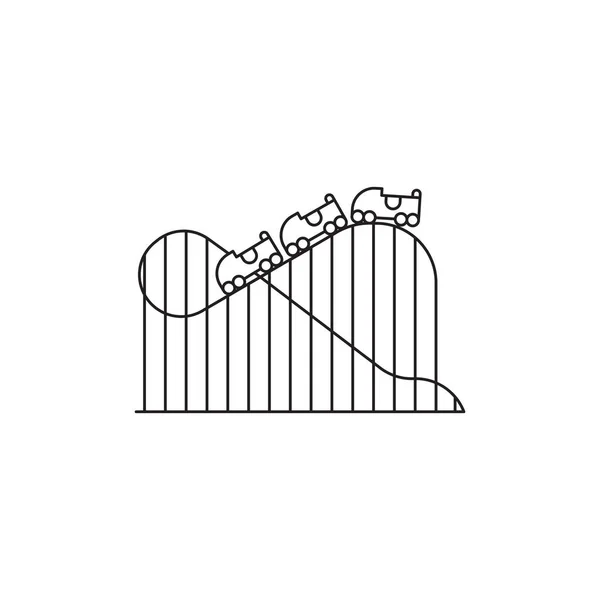 513 Roller coaster outline Vector Images | Depositphotos