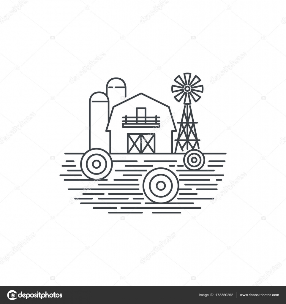 Hay Field Clipart