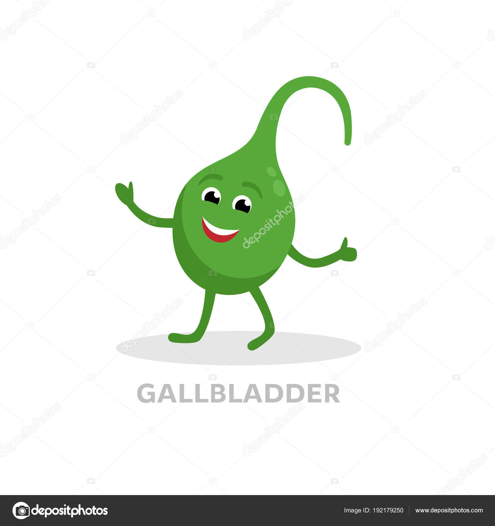 Gallstone Cartoon