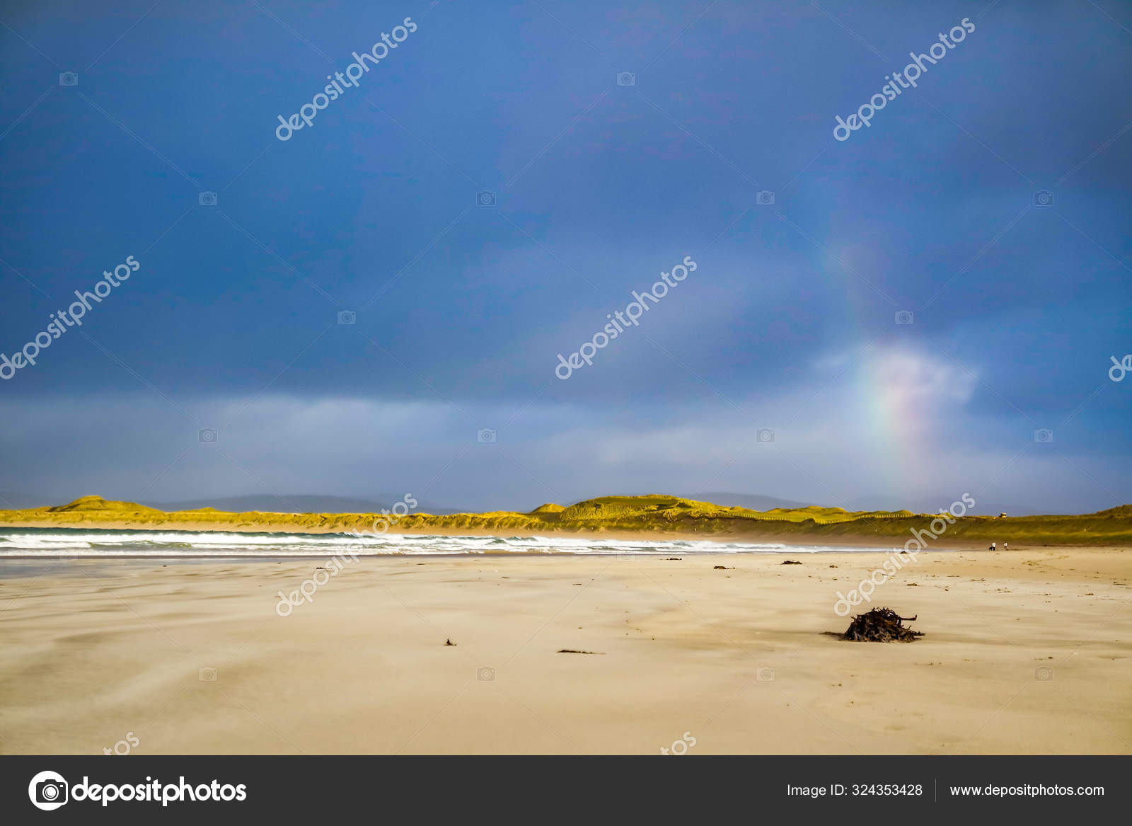 Narin Strand is a beautiful large blue flag beach in Portnoo, County ...