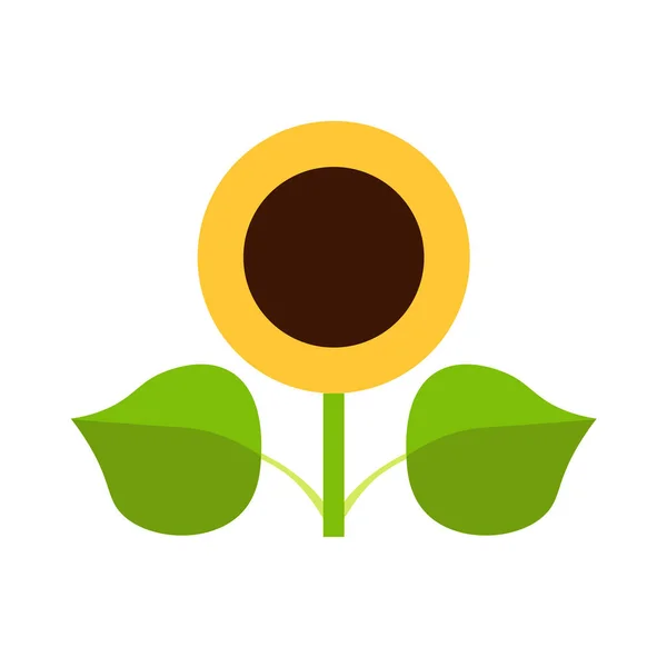 Sunflower icon cartoon. Single plant icon from the big farm, garden ...