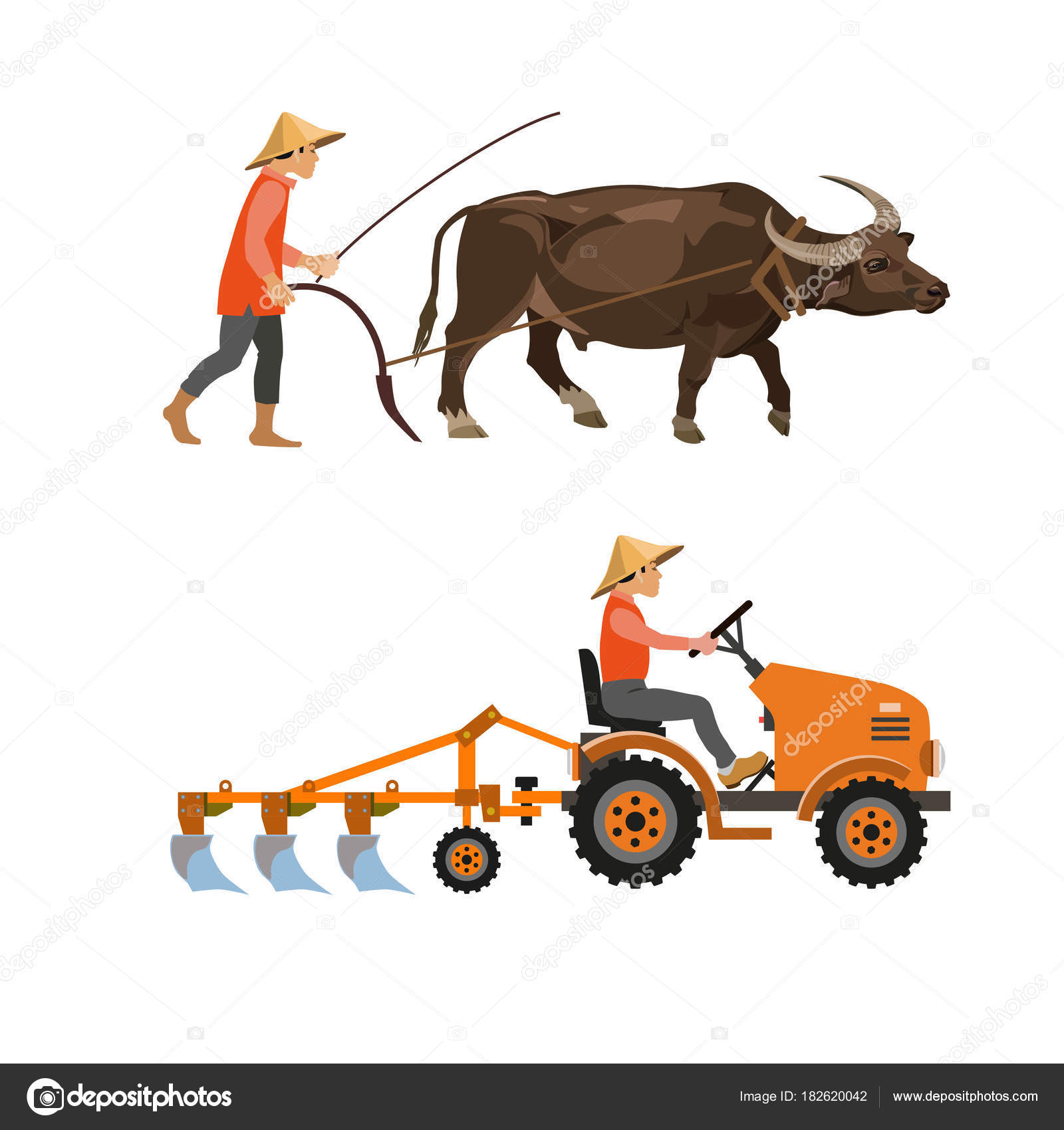 Ox Drawn Farming Implements