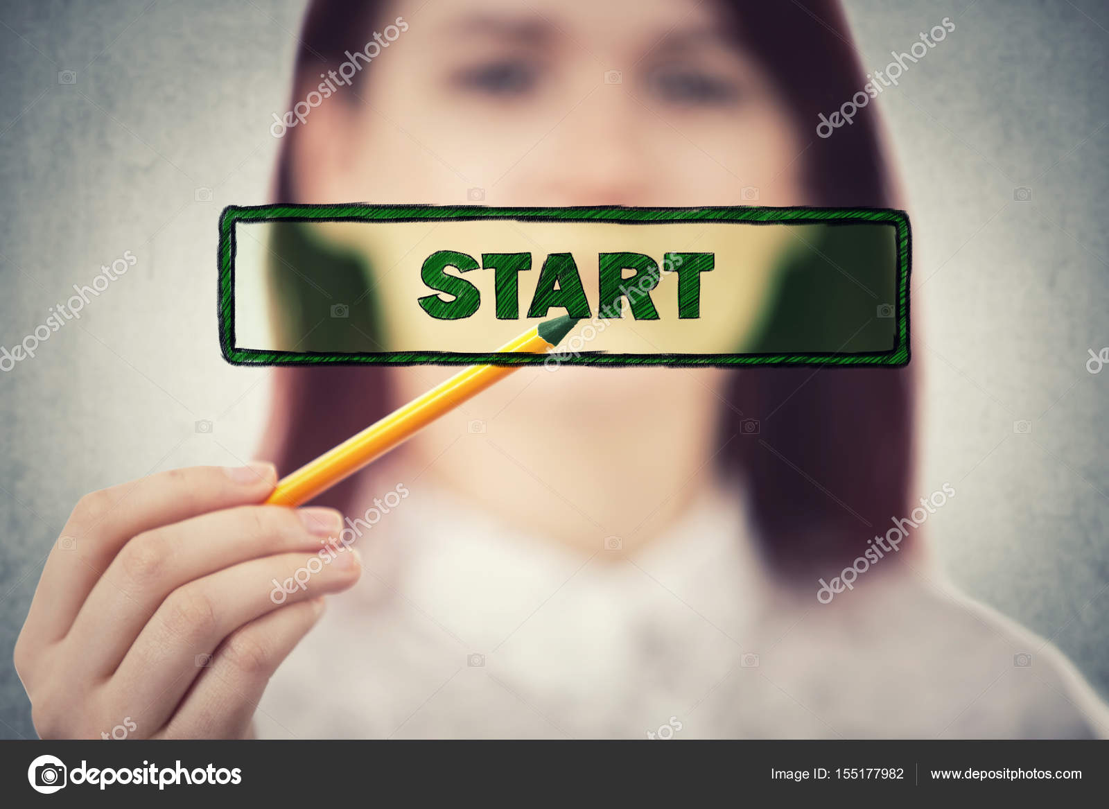 Business project starting — Stock Photo © 1StunningArt #155177982