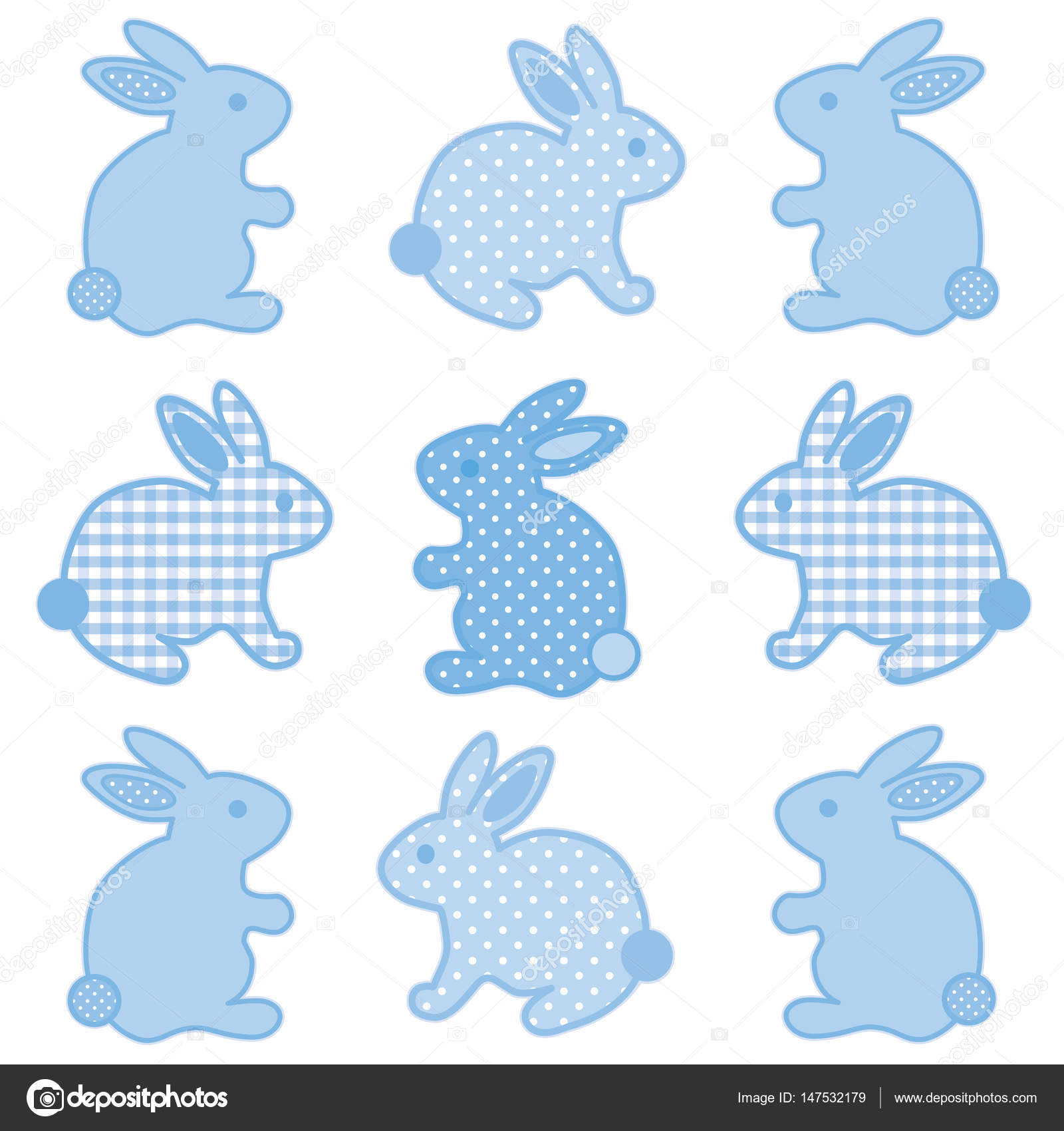 Baby Bunny Silhouette