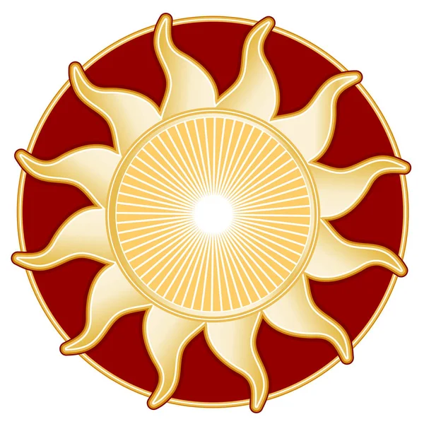 Spiritual Hinduism Swastik Symbol — Stock Vector © baavli #111896964