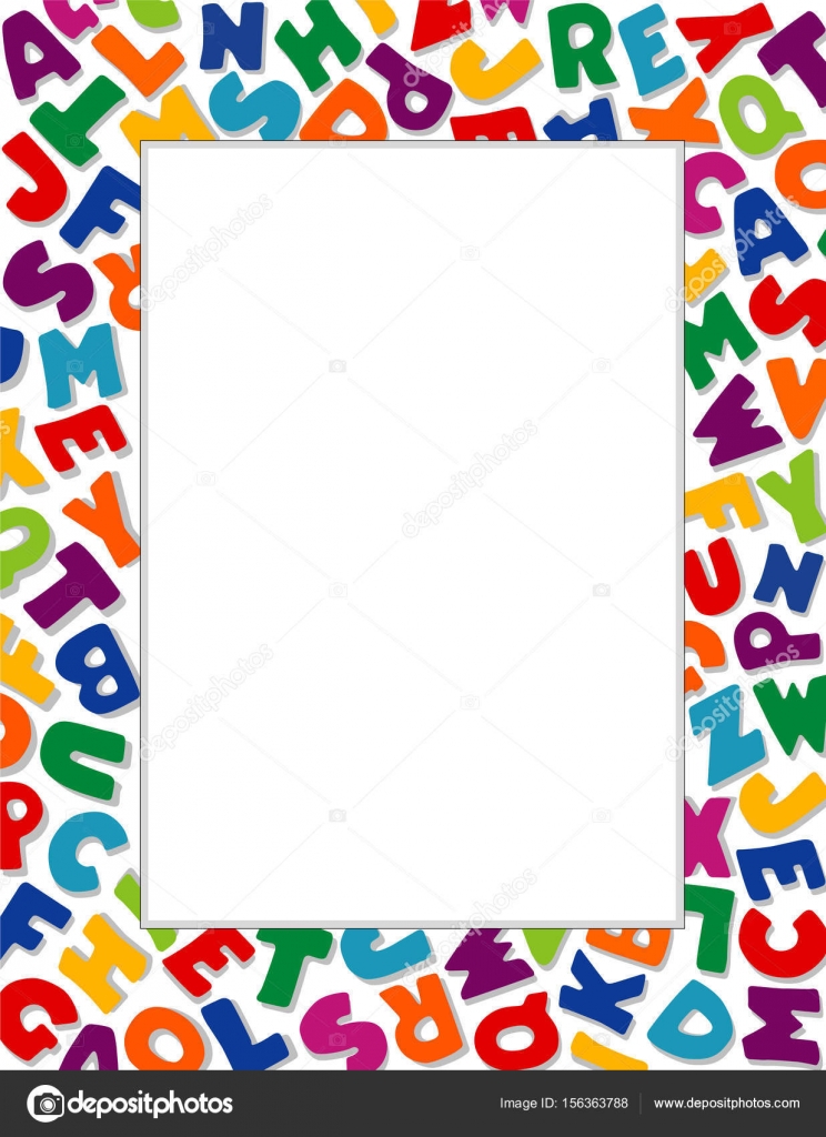 Borde Del Alfabeto Clipart