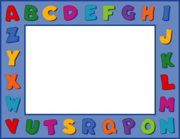 Alphabet Border Landscape