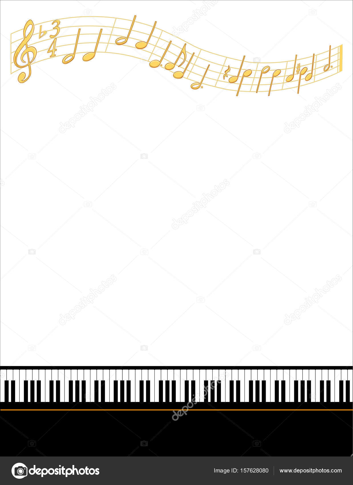 Vertical Music Border