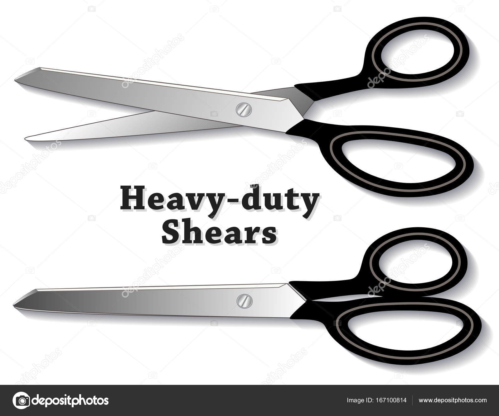 Heavy Duty Shears, for Sewing, Tailoring and Quilting, blades can be re ...
