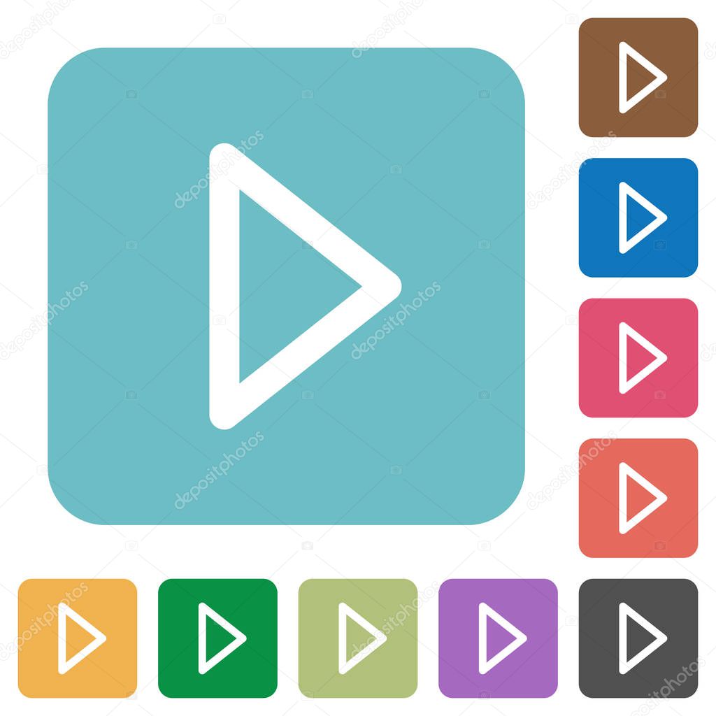 Media play flat icons Stock Vector Image by ©renegadehomie #129222840