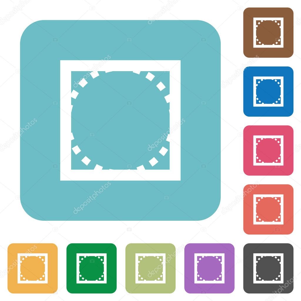 Rounded corners flat icons Stock Vector by ©renegadehomie 129516794