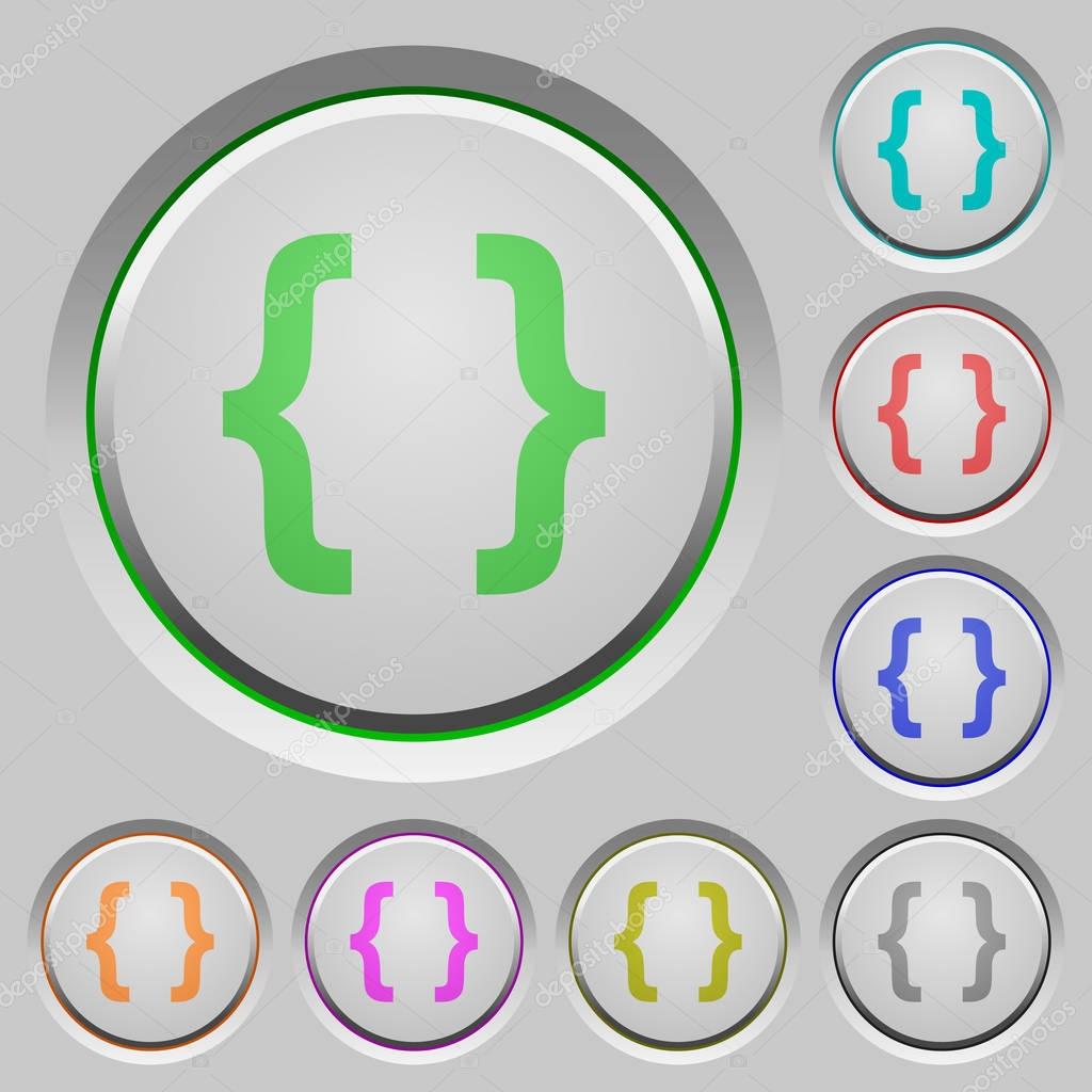 Programming code push buttons Stock Vector Image by ©renegadehomie ...