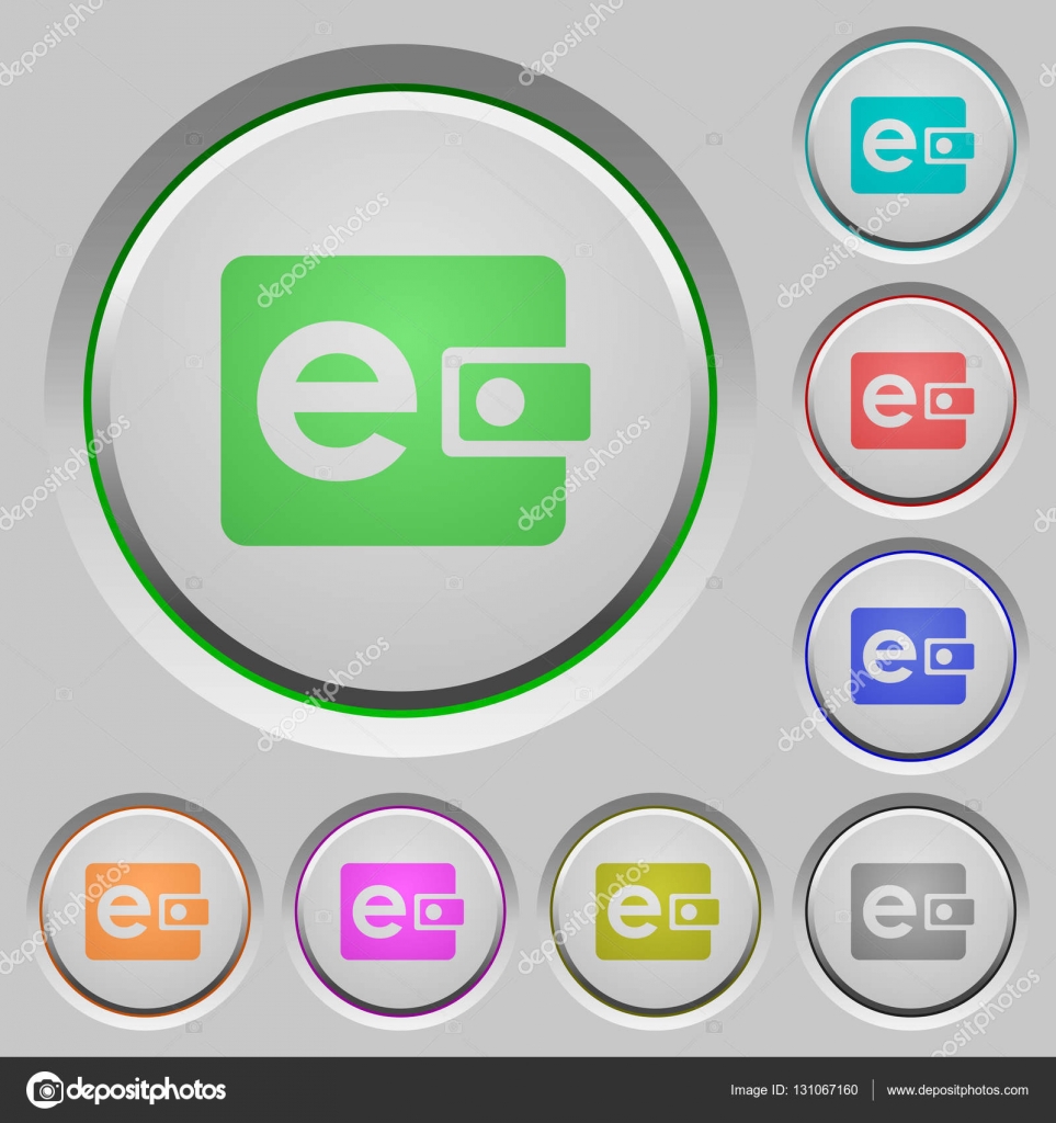 Electronic wallet push buttons Stock Vector Image by ©renegadehomie ...