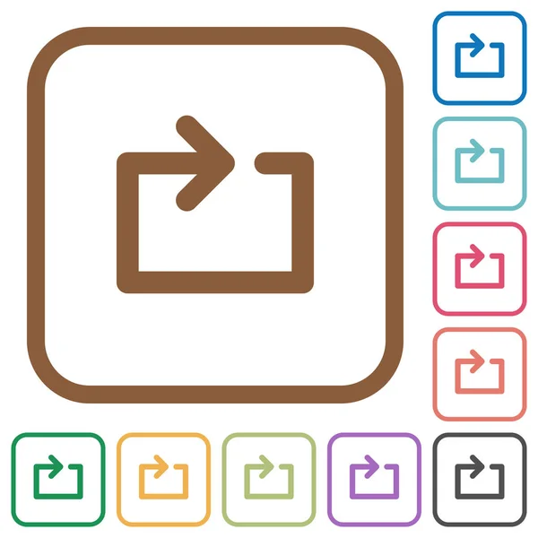 Drag and drop operation simple icons Stock Vector by ©renegadehomie 136872092