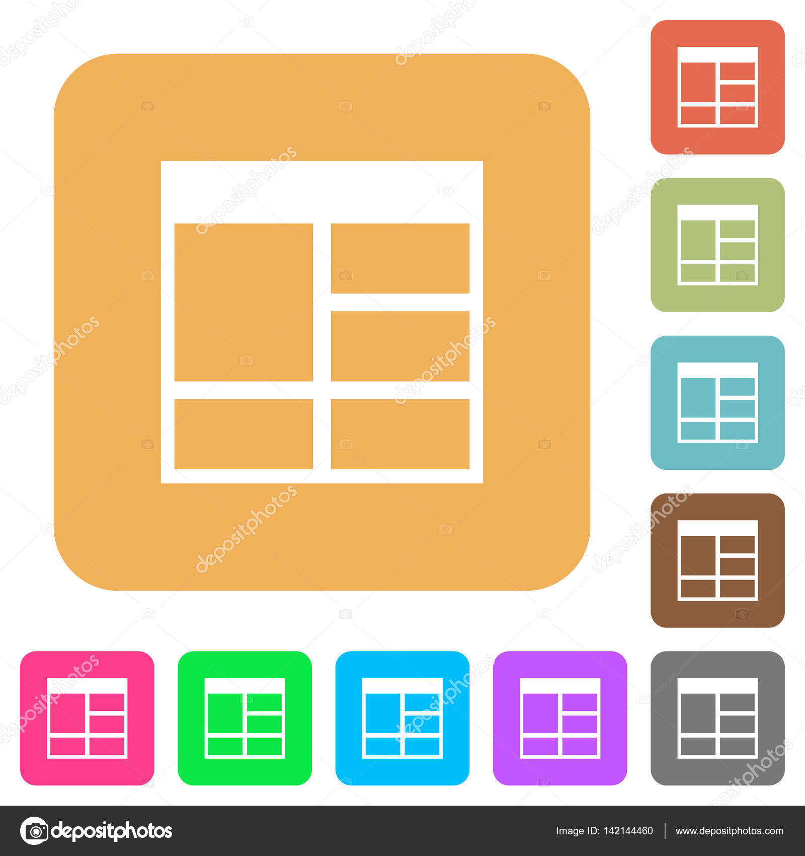 Spreadsheet vertically merge table cells rounded square flat icons ... Spreadsheet vertically merge table cells rounded square flat icons ...