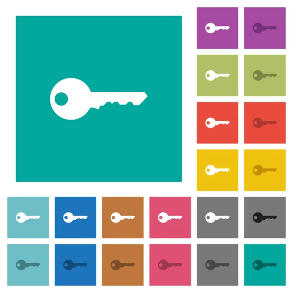 Safety Key White Icons Edged Square Buttons Various Trendy Colors Stock Vector by ©renegadehomie ...
