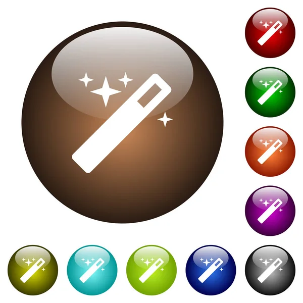 Magic wand beveled buttons Stock Vector Image by ©renegadehomie #136195974