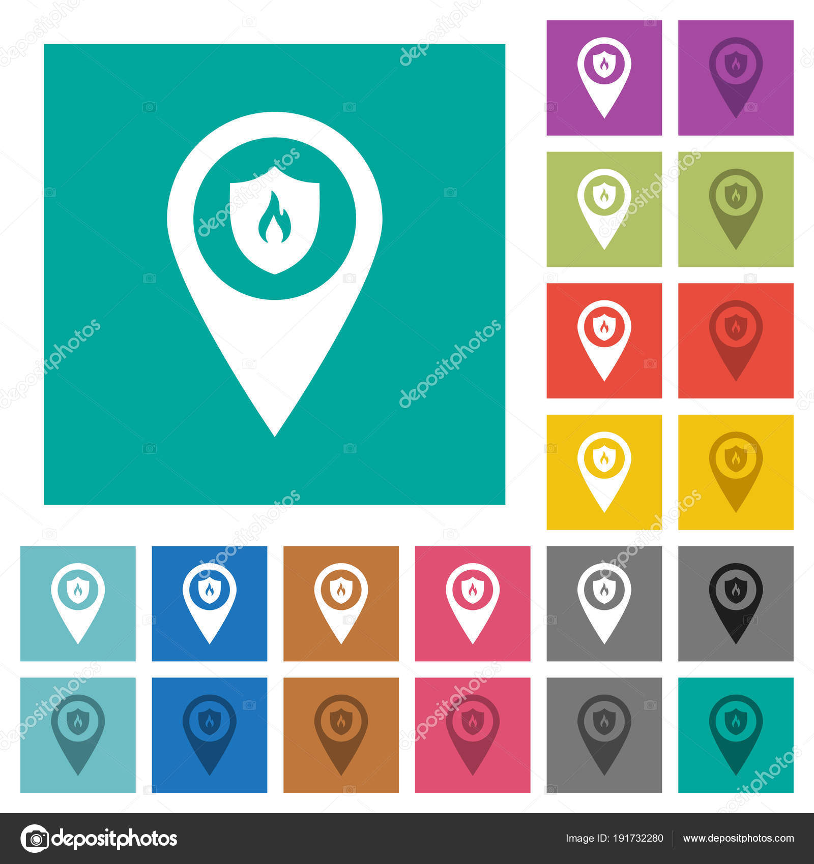 Fire Station Map Symbol