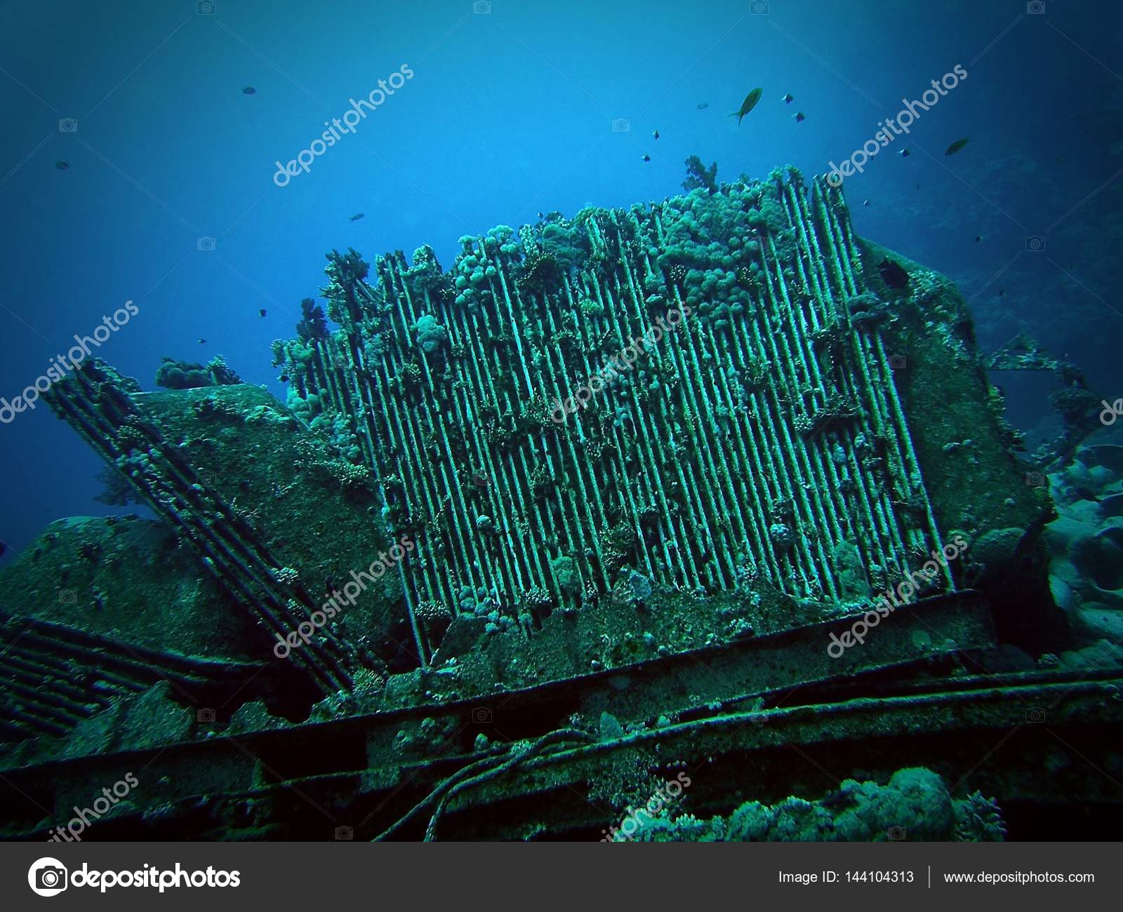 Yolanda shipwreck, underwater. Stock Photo by ©bayazed 144104313