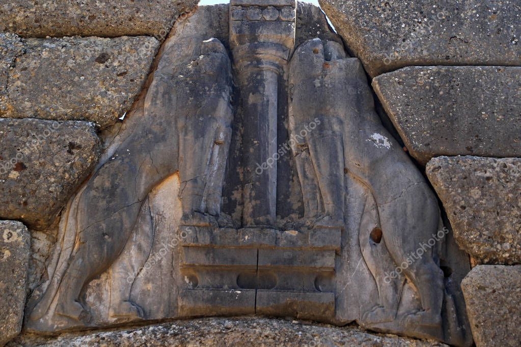 Lion Gate, Micenas, Grecia 2024