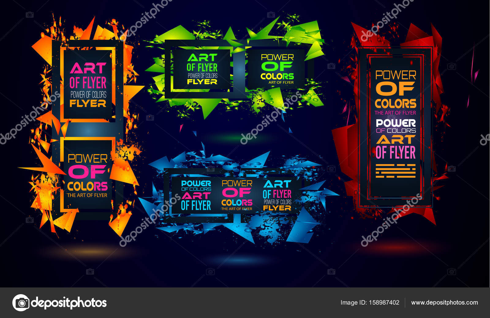Futuristic Frame Art Design Stock Vector Image by ©DavidArts #158987402