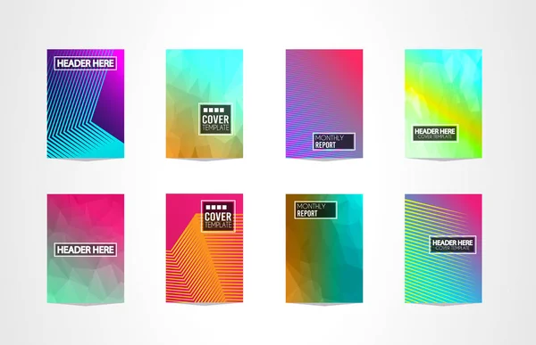 Brochure Covers, Futuristic Templates. Stock Vector by ©DavidArts 164977874