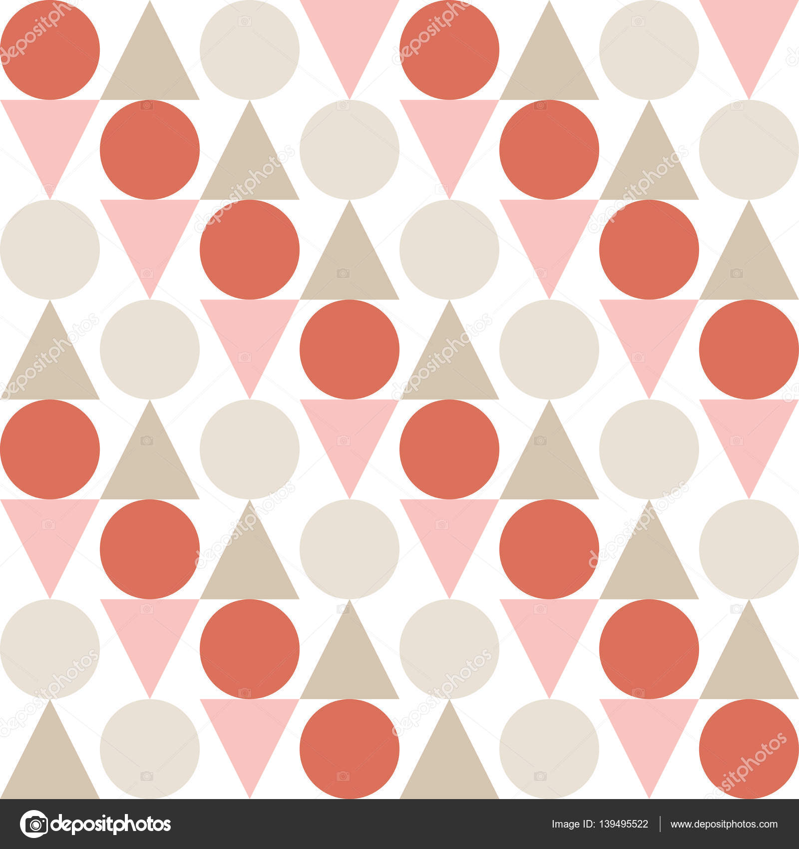 Seamless vector background with abstract geometric pattern. Print ...