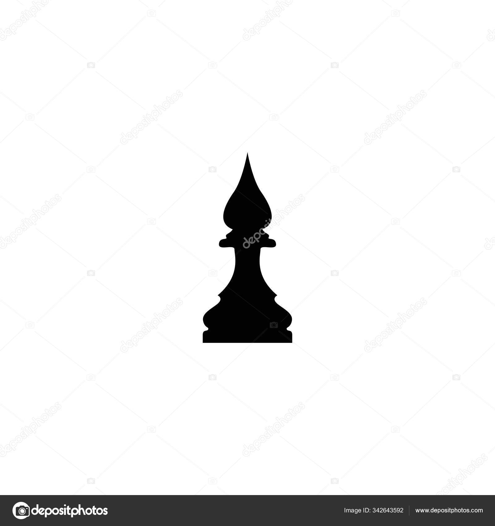 Elephant figure in chess icon — Stock Vector © slasny1988 #342643592