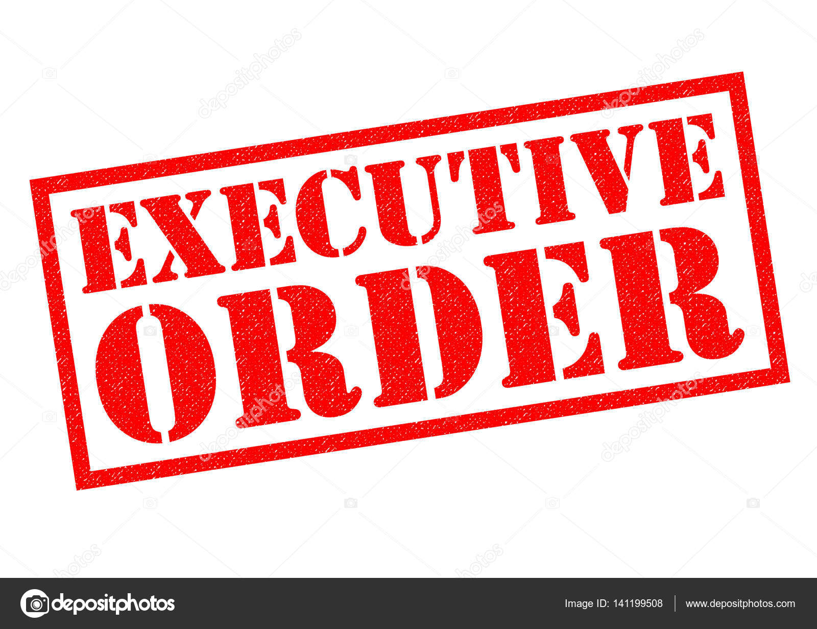 EXCEUTIVE ORDER Rubber Stamp Stock Photo by ©chrisdorney 141199508