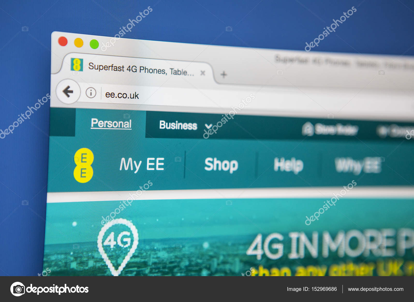 EE Official Website – Stock Editorial Photo © chrisdorney #152969686