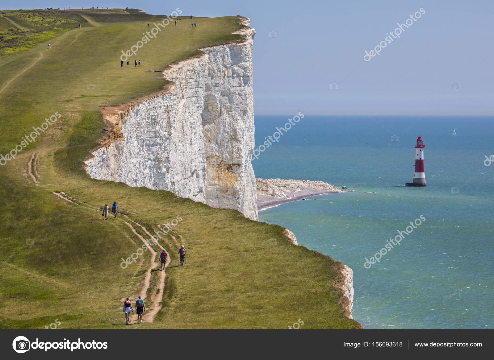 Beachy Head in East Sussex Stock Photo by ©chrisdorney 156693618
