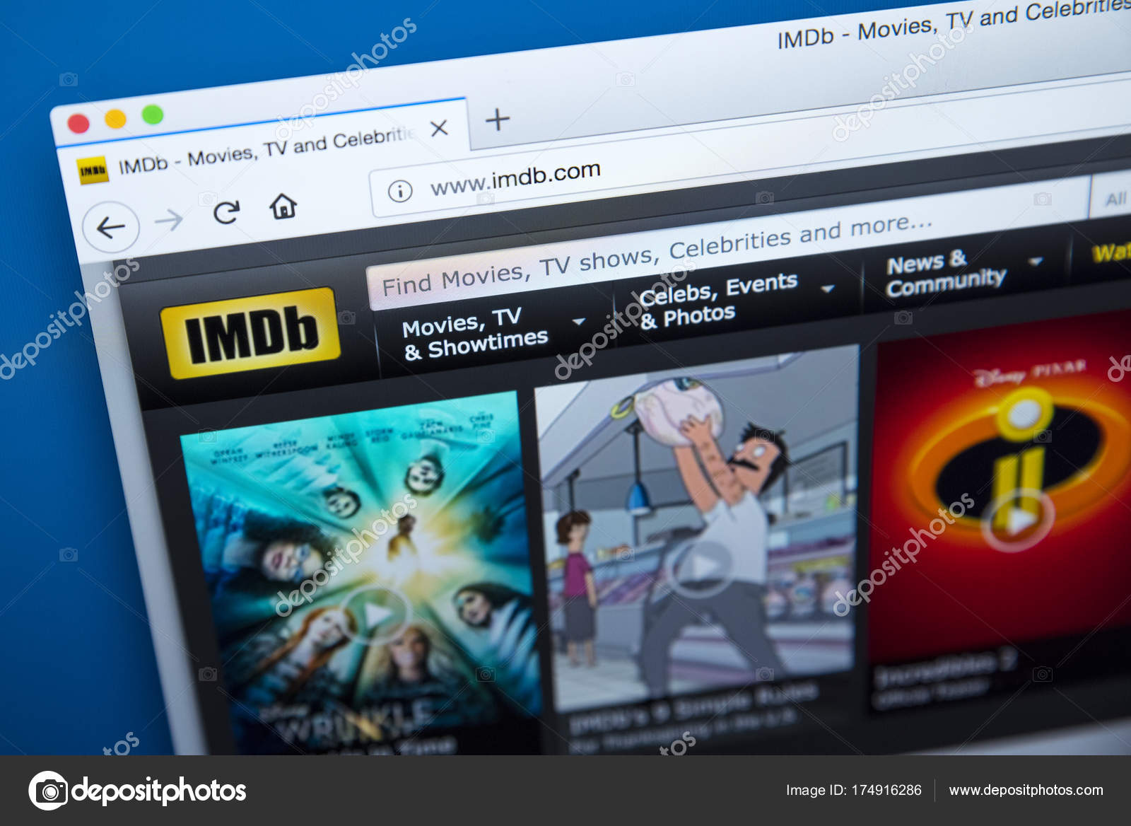 IMDb Website — Stock Editorial Photo © chrisdorney #174916286