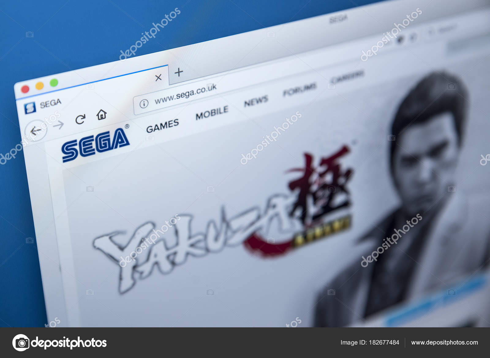 Sega Games Website — Stock Editorial Photo © chrisdorney #182677484