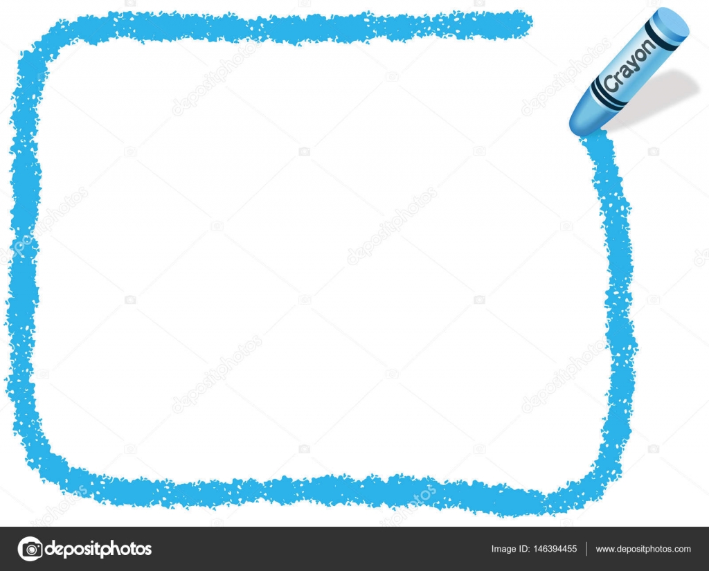 Crayons Border Clip Art