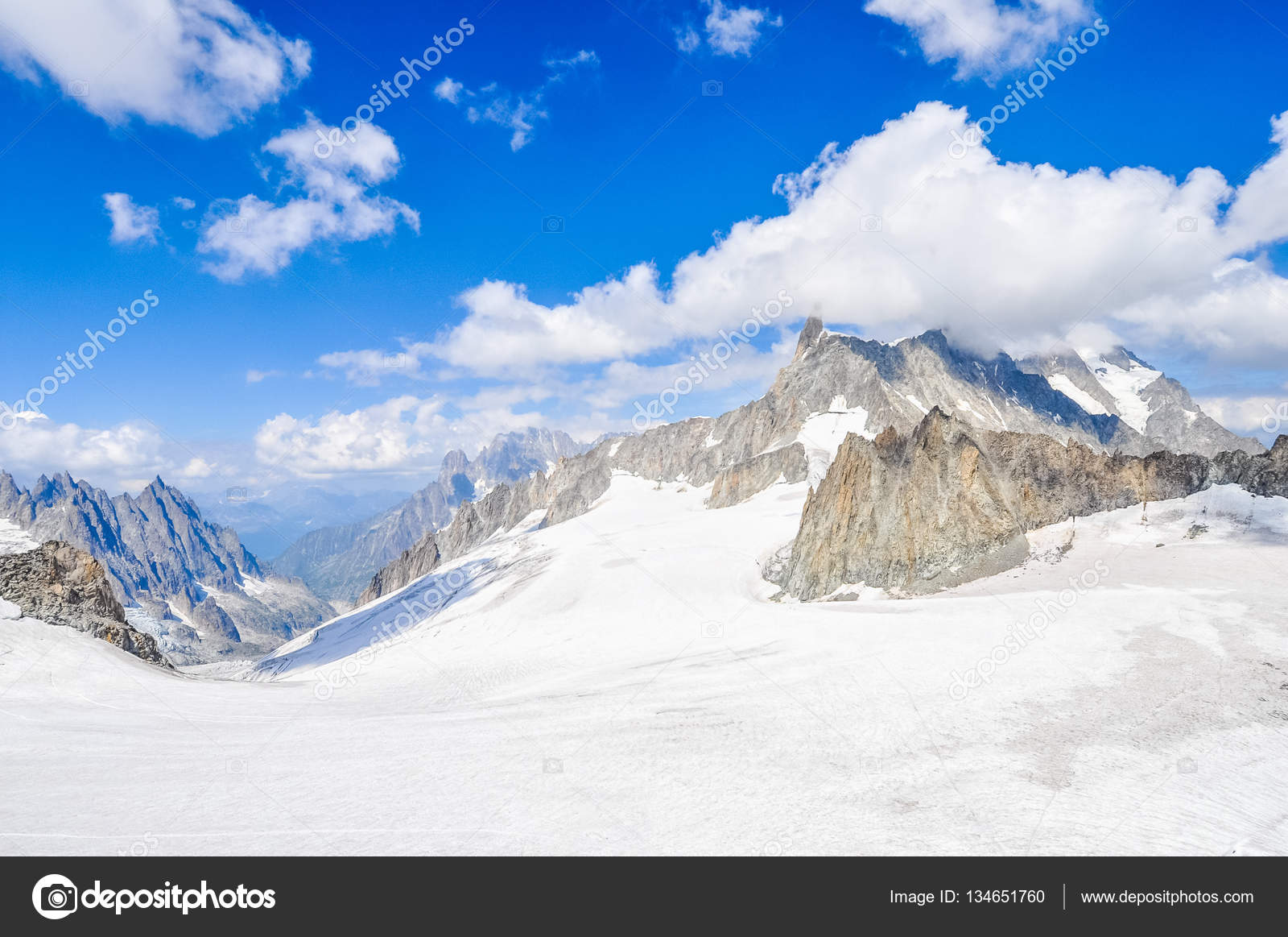 HDR Mont Blanc in Aosta Valley Stock Photo by ©scrisman 134651760