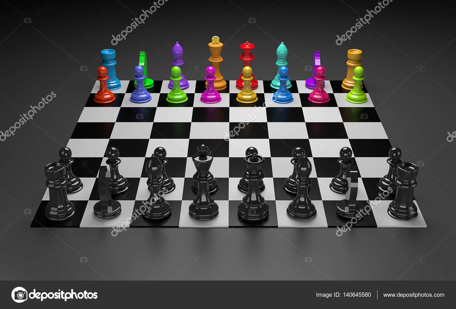 3D chess render Stock Photo by ©MaleWitch 140645580
