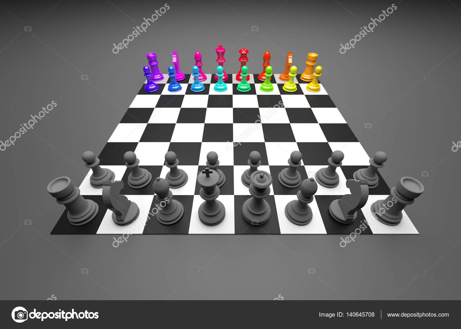3D chess render Stock Photo by ©MaleWitch 140645708