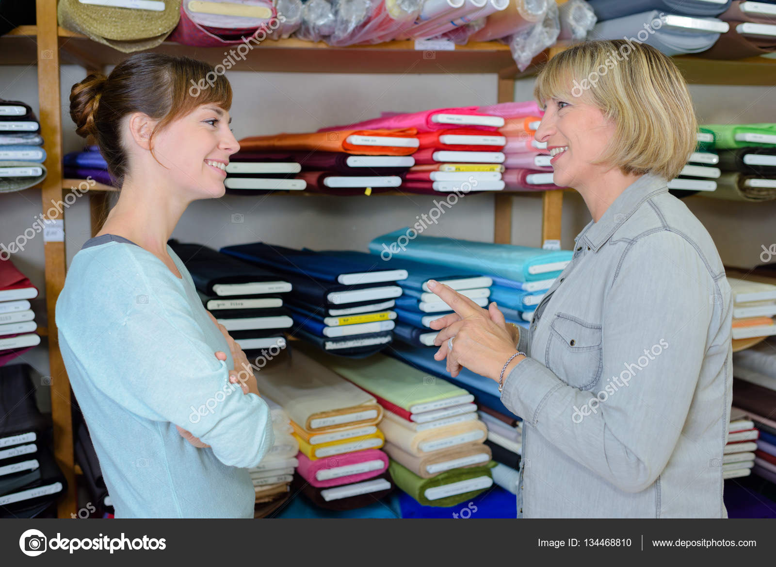 Inside a textile shop Stock Photo by ©photography33 134468810