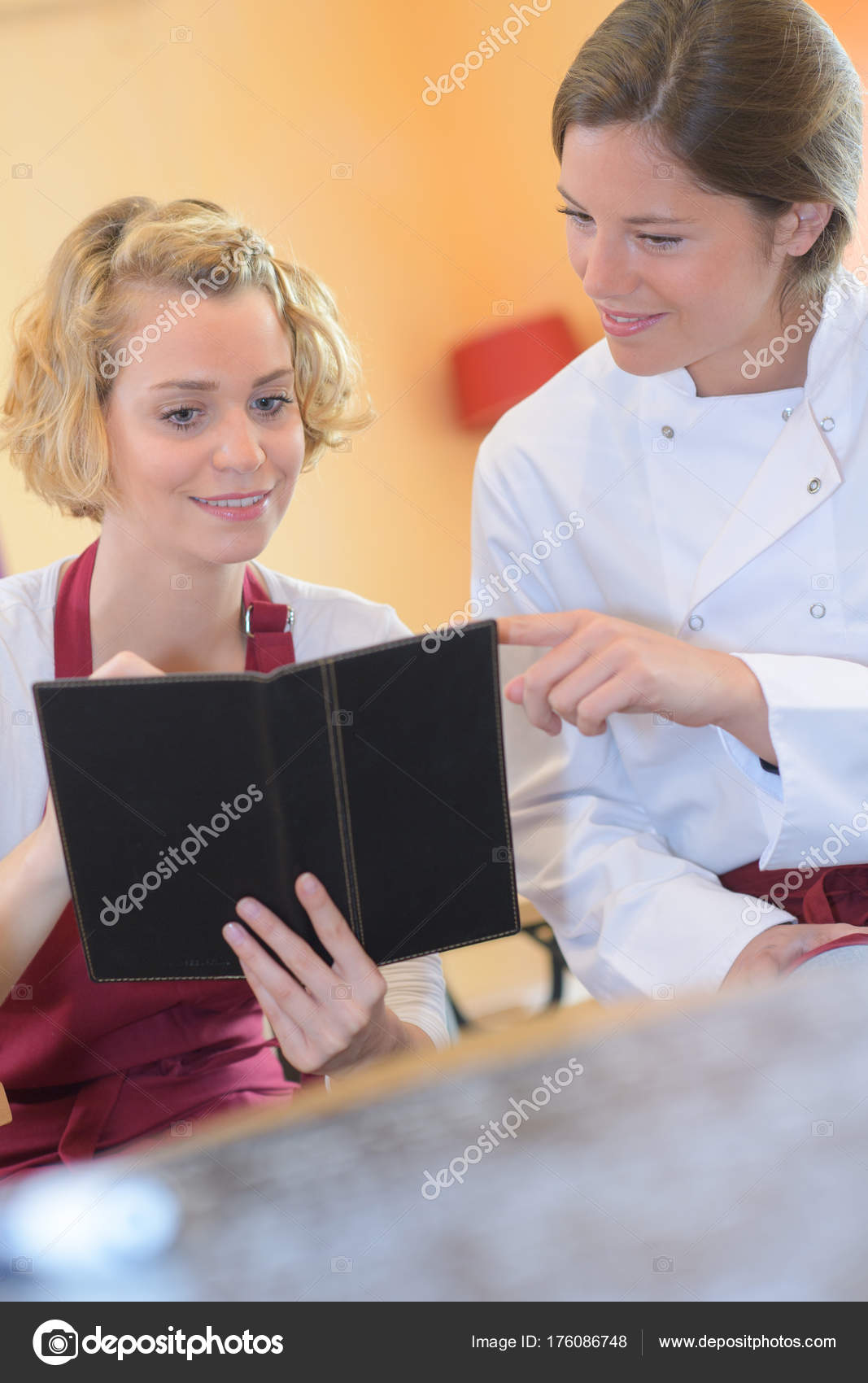 Chefs preparing menu and chef — Stock Photo © photography33 #176086748