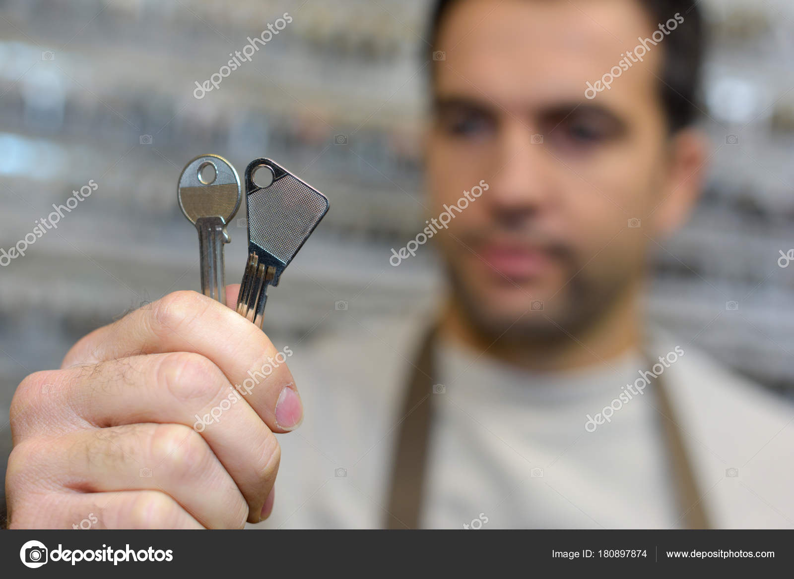 Cutting new keys and key — Stock Photo © photography33 #180897874