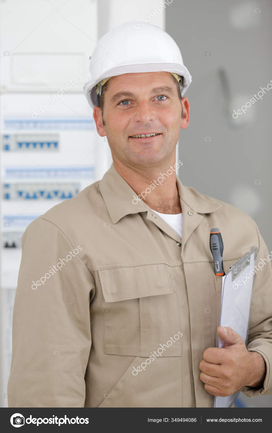 Portrait Worker Factory — Stock Photo © photography33 #349494086