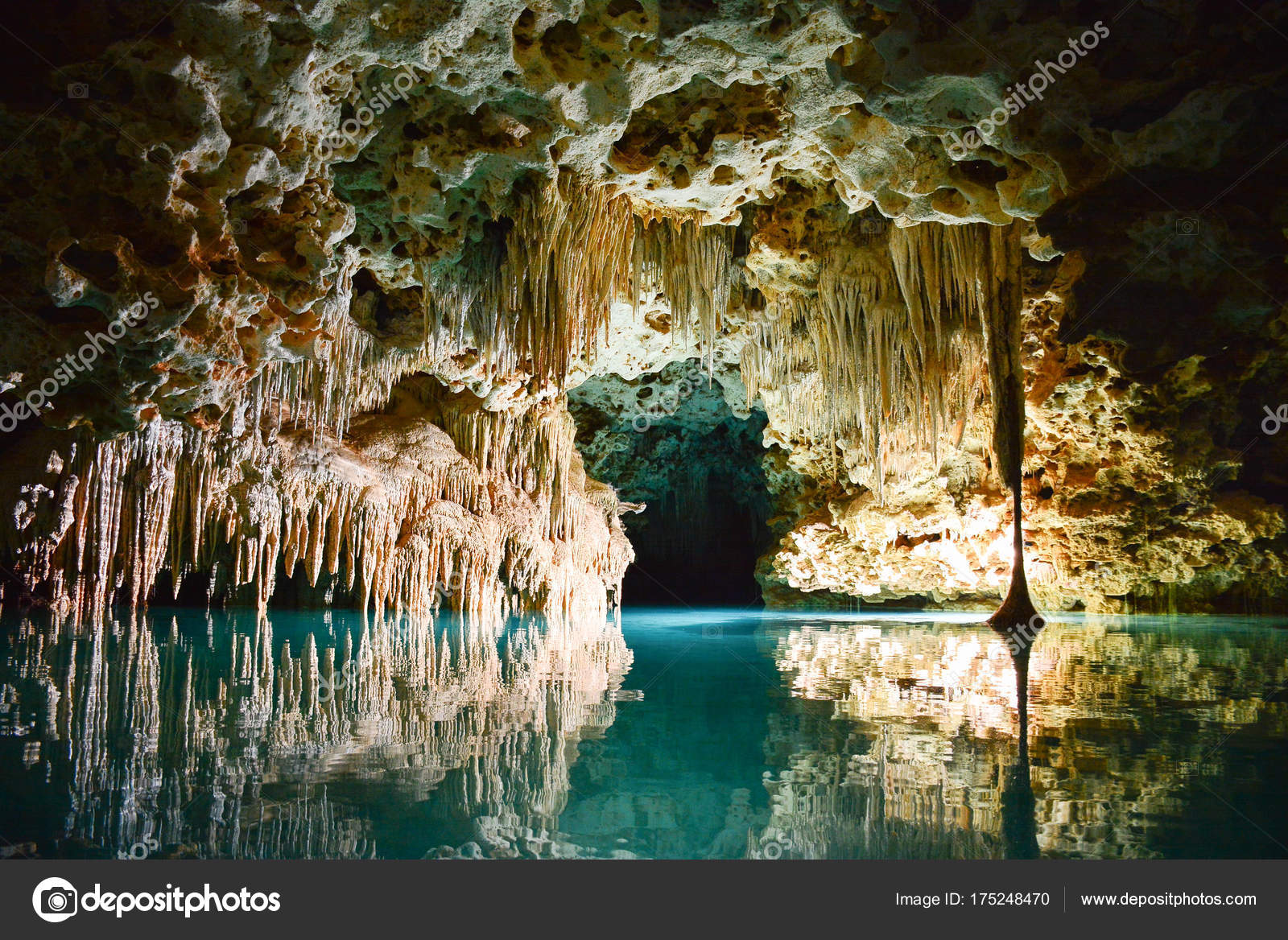 Inside Beautiful Caves