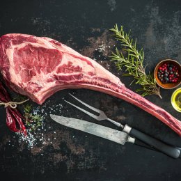 Tomahawk beef Stock Photos, Royalty Free Tomahawk beef Images ...