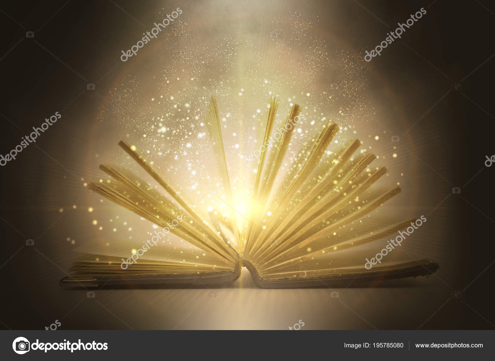 Magic Book Magic Stellar Particles Magic Dust Stock Photo by ©laura2517 ...
