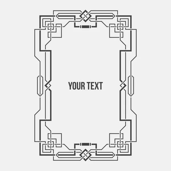 Geometric Border Design