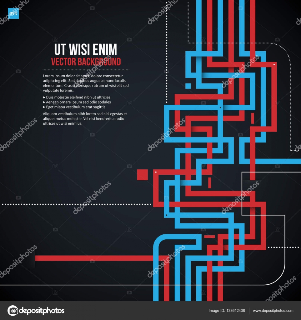 Dark text background with bright crossing lines. Neutral corporate ...